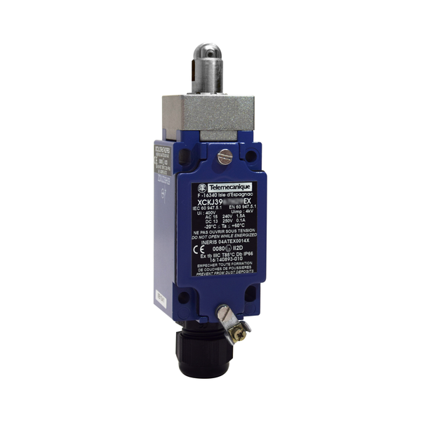 Limit switch, Limit switches XC Standard, XCKJ, roller plunger, 2NC ...